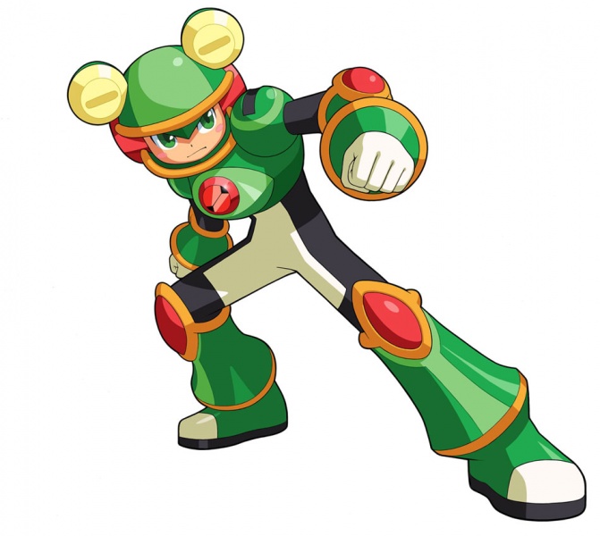 Mega Man Battle Network 5: Double Team Concept Art