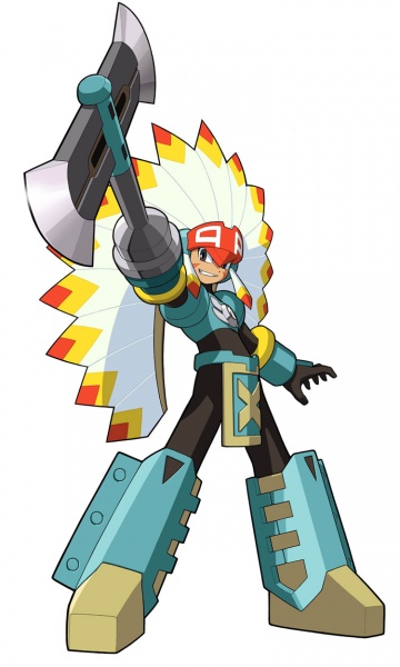 Mega Man Battle Network 5: Double Team Concept Art