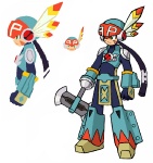 Mega Man Battle Network 5: Double Team Concept Art