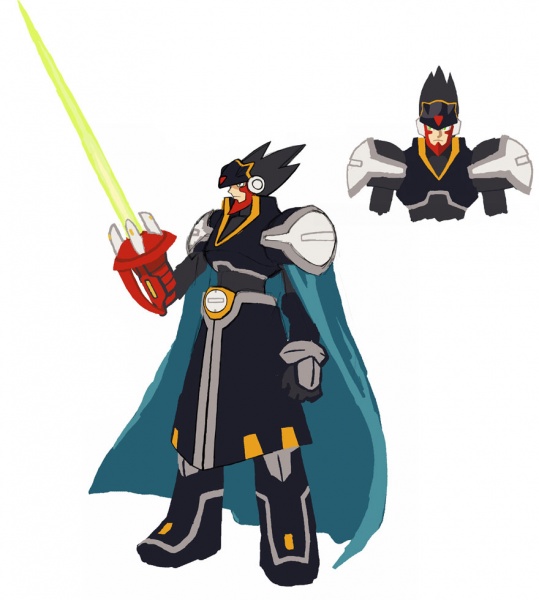 Mega Man Battle Network 5: Team Colonel Concept Art