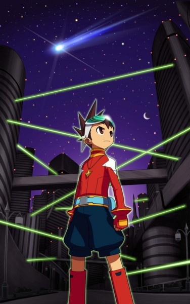 Mega Man Star Force: Leo Concept Art