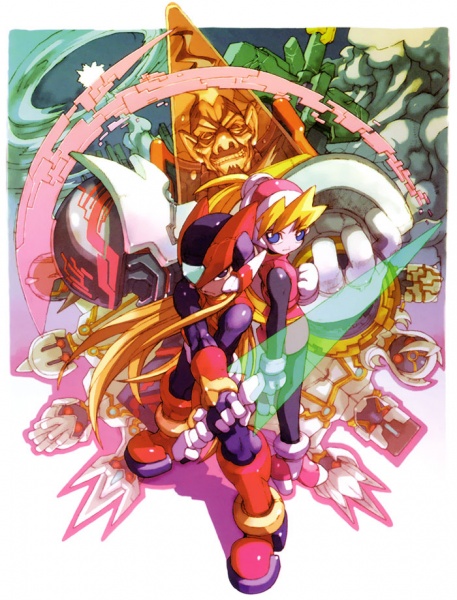 Mega Man Zero 3 Concept Art