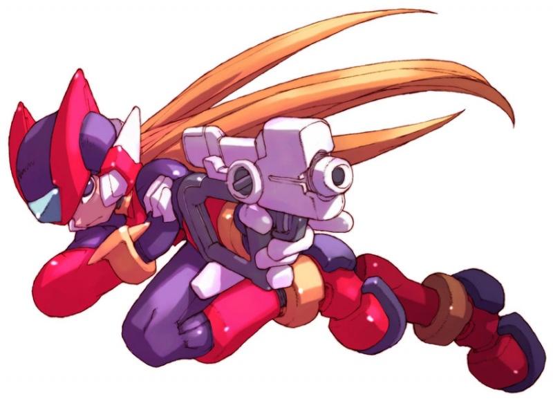 Mega Man Zero 3 Concept Art