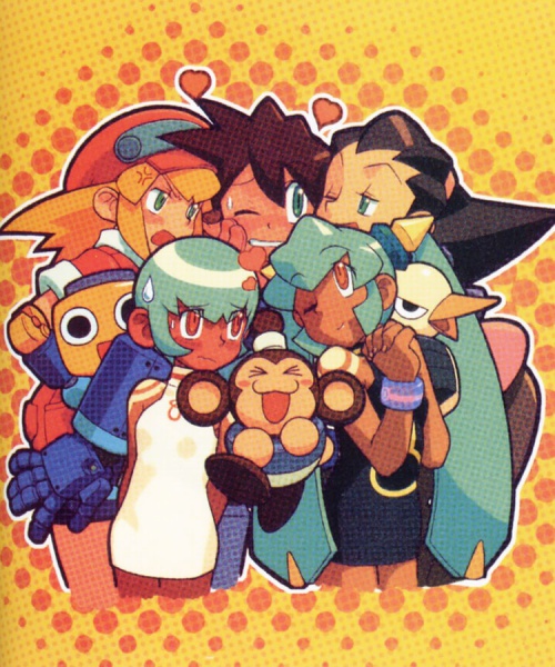 Mega Man Legends 2 Concept Art
