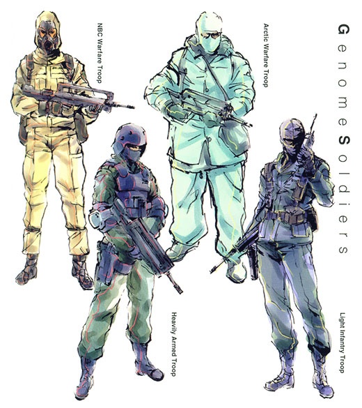 Metal Gear Solid Concept Art