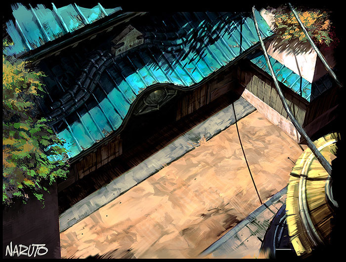 Naruto: Rise of a Ninja Concept Art