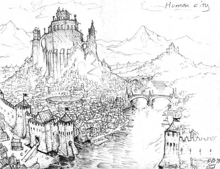 Neverwinter Nights Concept Art