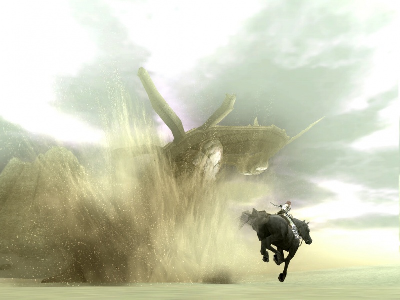 Shadow of the Colossus PS4 Remaster Concept Art