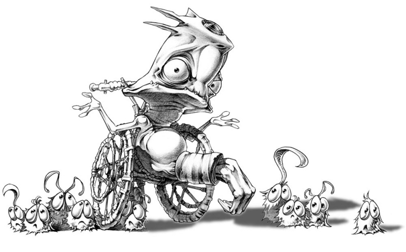 Oddworld: Munch's Oddysee Concept Art