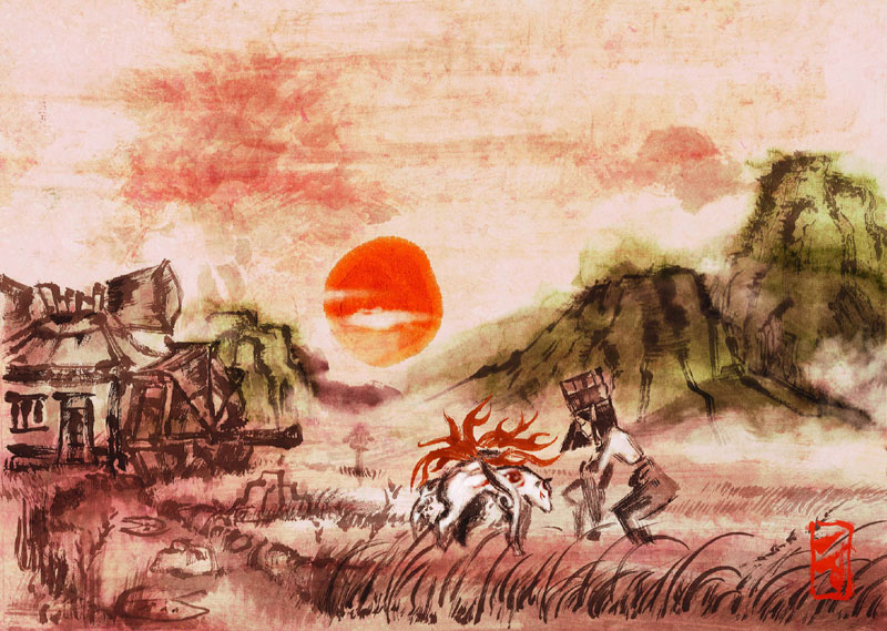 Okami Concept Art
