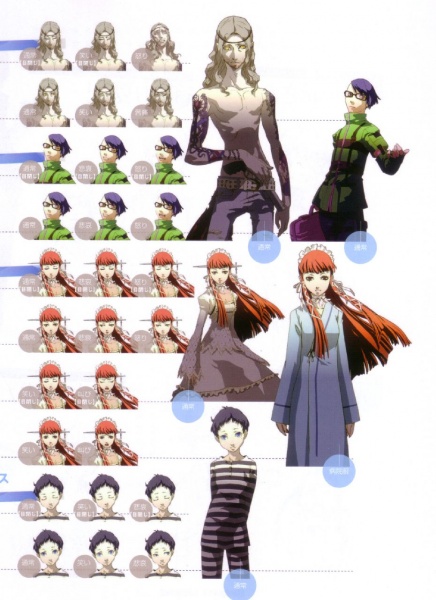 Persona 3 Concept Art