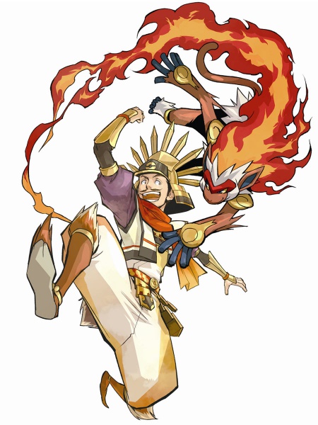 Pokémon Conquest Concept Art