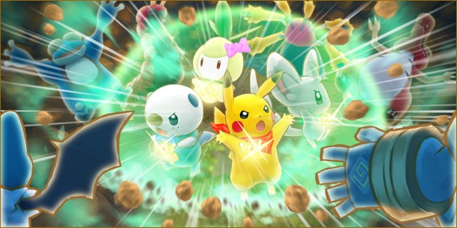Pokémon Mystery Dungeon: Gates to Infinity Concept Art