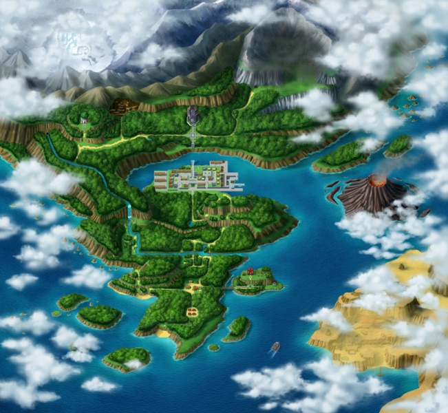 Pokémon Ranger: Shadows of Almia Concept Art