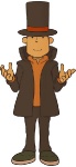 Professor Layton and the Curious Village Concept Art