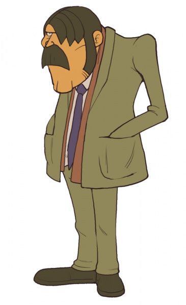 Professor Layton and the Diabolical Box Concept Art