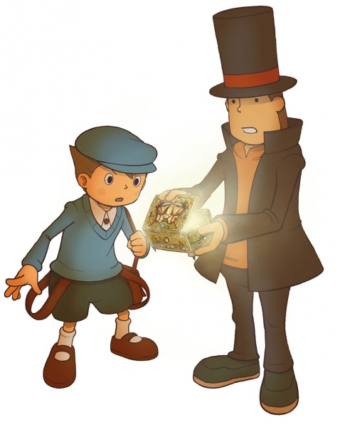 Professor Layton and the Diabolical Box Concept Art