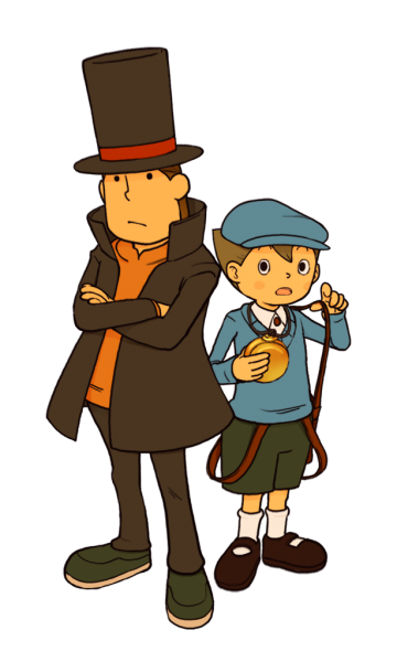 Professor Layton and the Unwound Future Concept Art