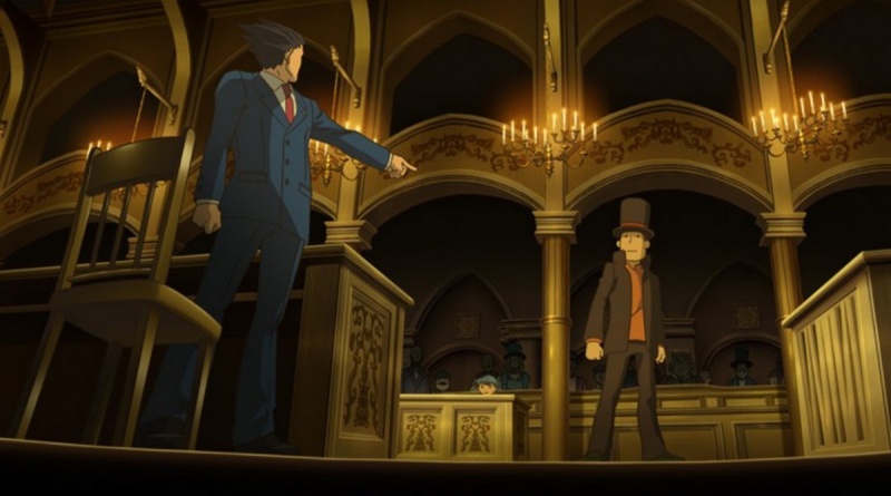 Professor Layton vs. Phoenix Wright: Ace Attorney Concept Art