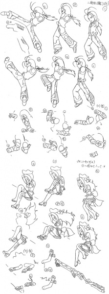 Project X Zone Concept Art
