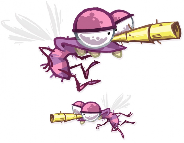 Rayman Origins Concept Art