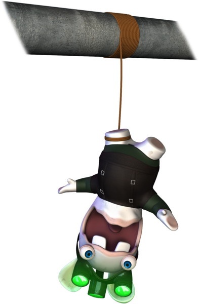 Rayman Raving Rabbids Concept Art