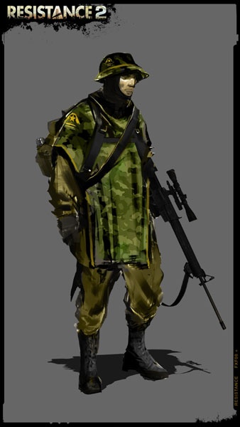 Resistance 2 Concept Art