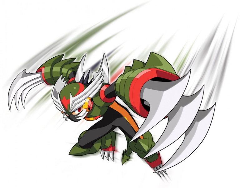 Mega Man Battle Network 6: Cybeast Gregar Concept Art
