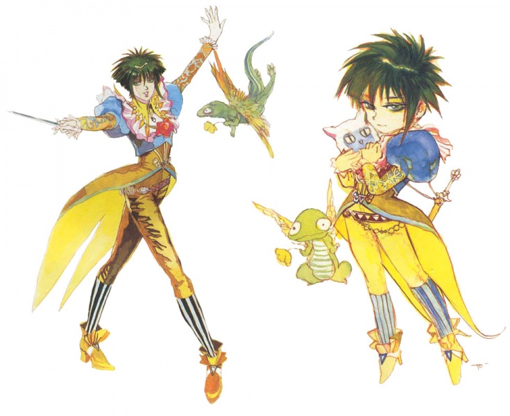 SaGa Frontier Concept Art