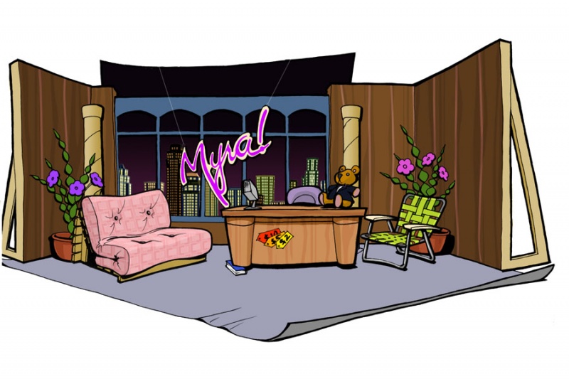 Sam & Max Episode 102: Situation: Comedy Concept Art