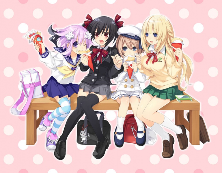 Hyperdimension Neptunia Concept Art