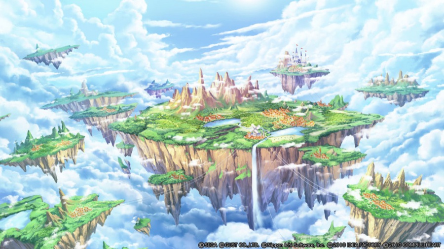 Hyperdimension Neptunia Concept Art