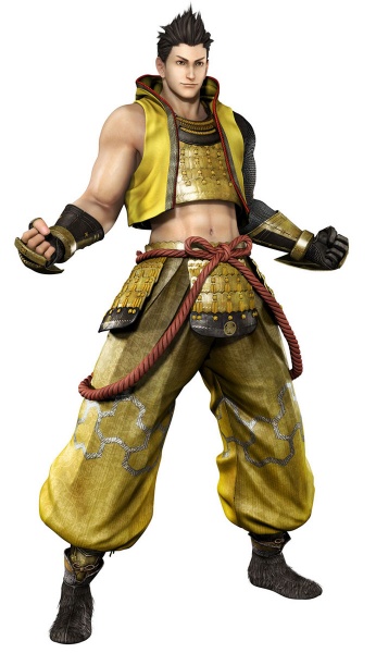 Sengoku Basara Samurai Heroes Concept Art