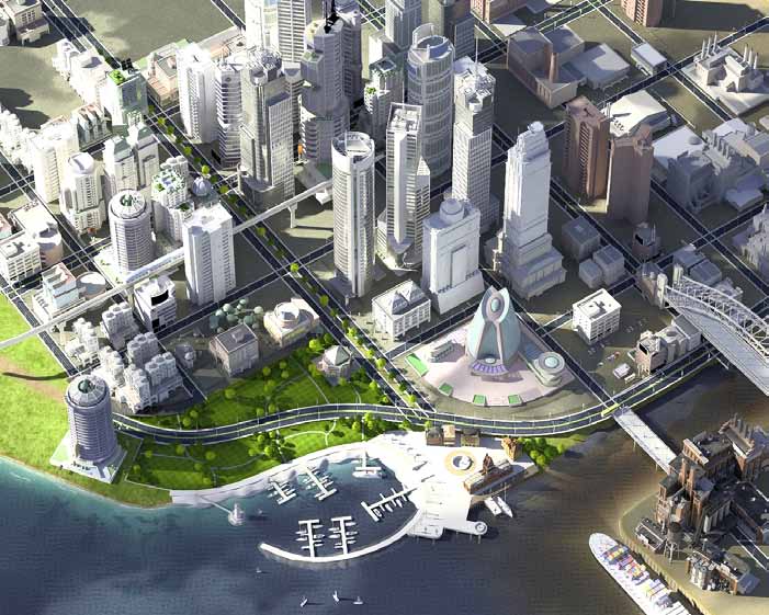 SimCity Concept Art