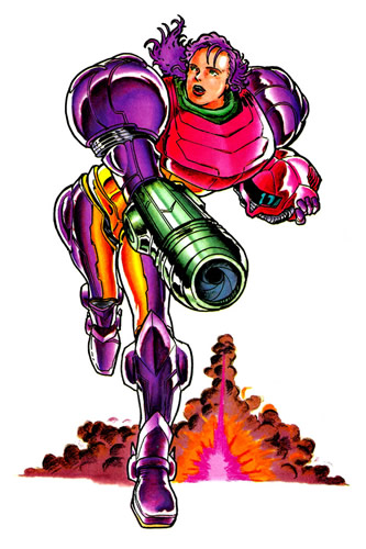 Super Metroid Concept Art