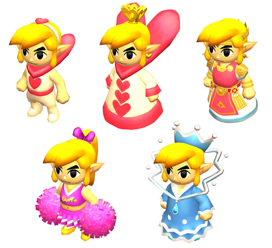 The Legend of Zelda: Tri Force Heroes Concept Art