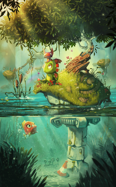 Yooka-Laylee Concept Art