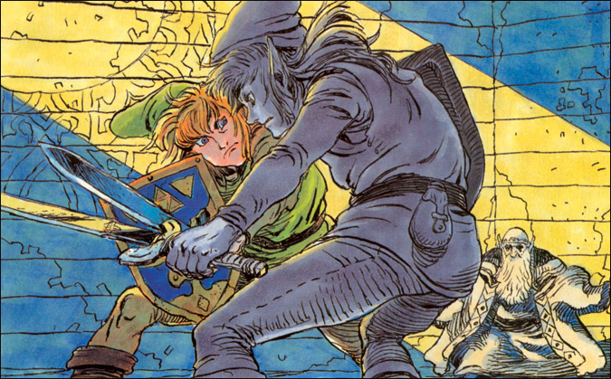 Zelda Ii The Adventure Of Link Concept Art