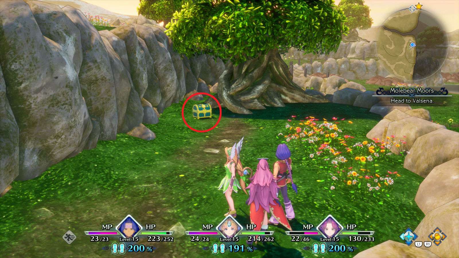 Molebear Moors Walkthrough - Trials of Mana (Remake) - Neoseeker