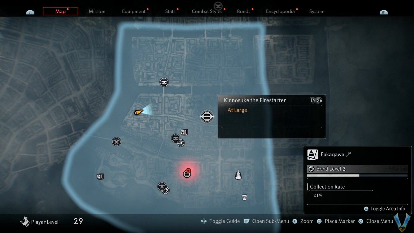 Rise of the Ronin - Edo Fugitive Locations Guide - Neoseeker