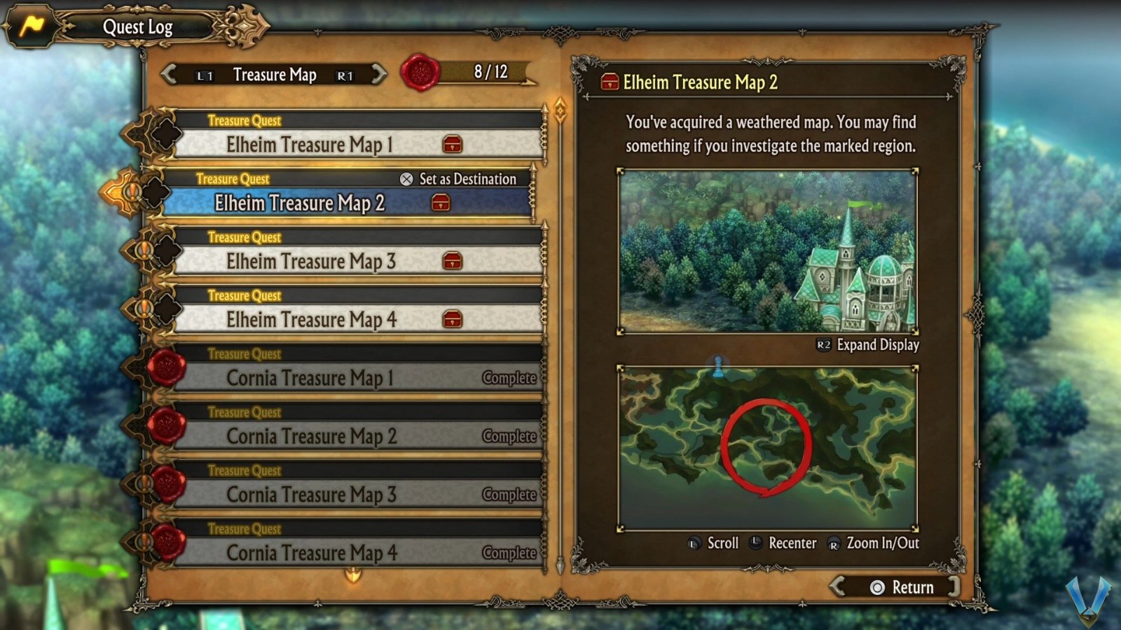 Unicorn Overlord - Elheim Treasure Map 2 Walkthrough - Neoseeker