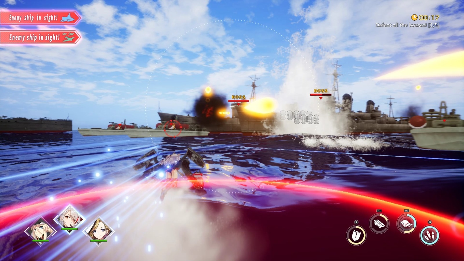 Combat Basics - Azur Lane Crosswave Walkthrough - Neoseeker