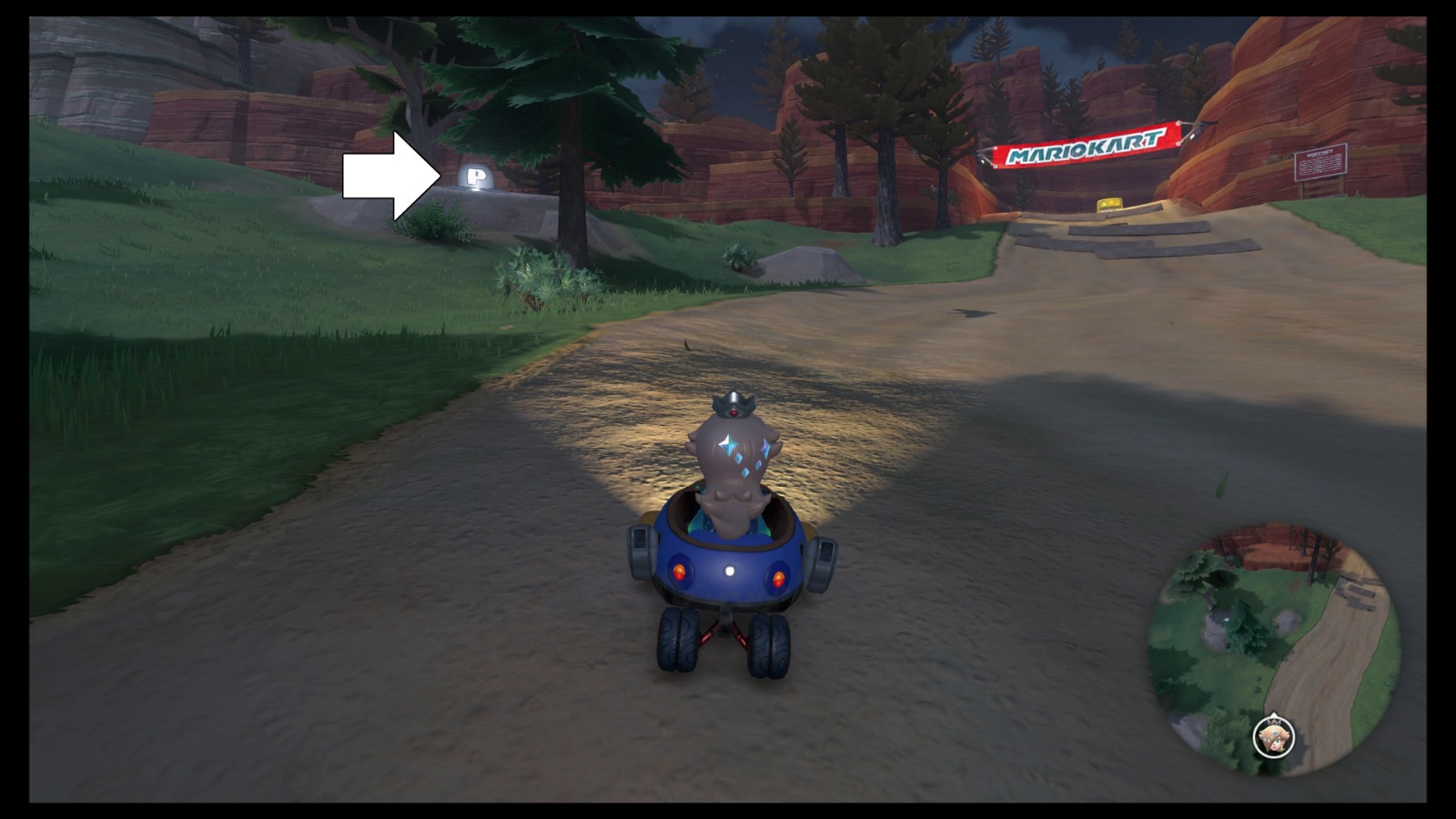 Mario Kart World - All Badlands Region P-Switches - Neoseeker