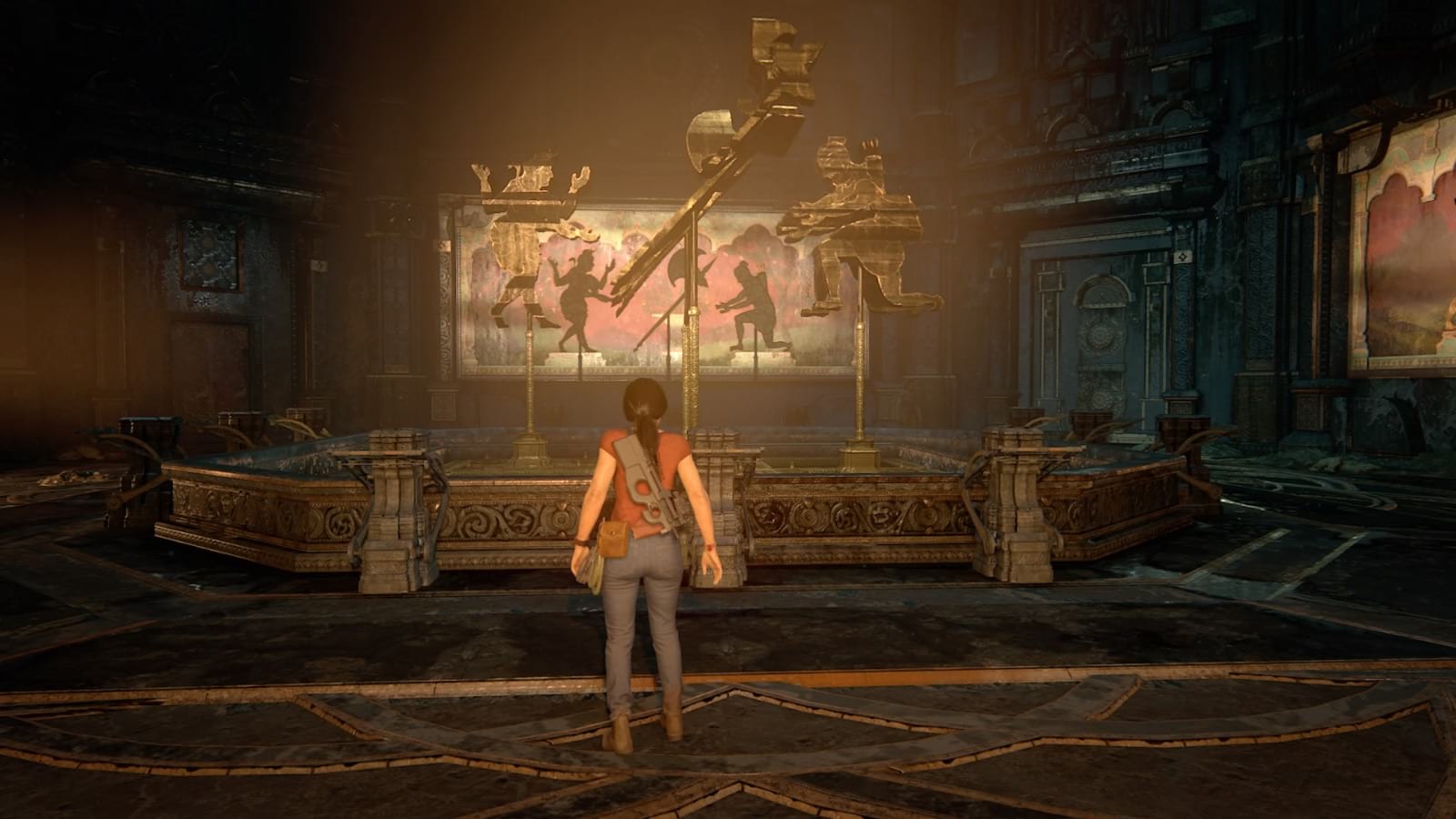 How to solve the Shadow Puzzle - Uncharted: The Lost Legacy Walkthrough ...