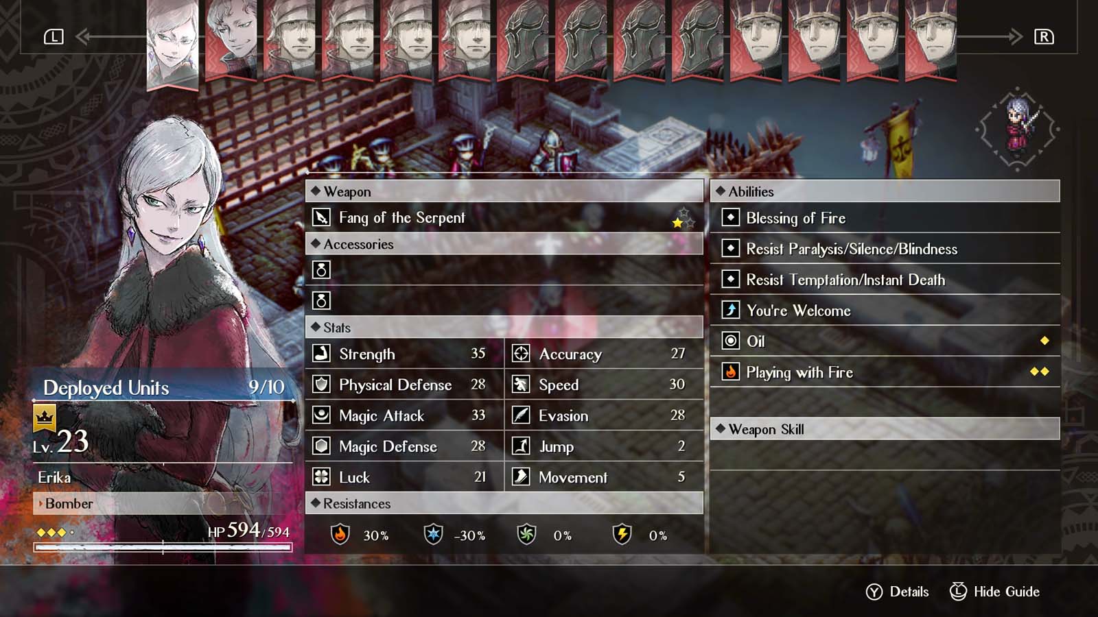 Chapter 14 Part 1 - A Steep Cost Guide - Triangle Strategy - Neoseeker