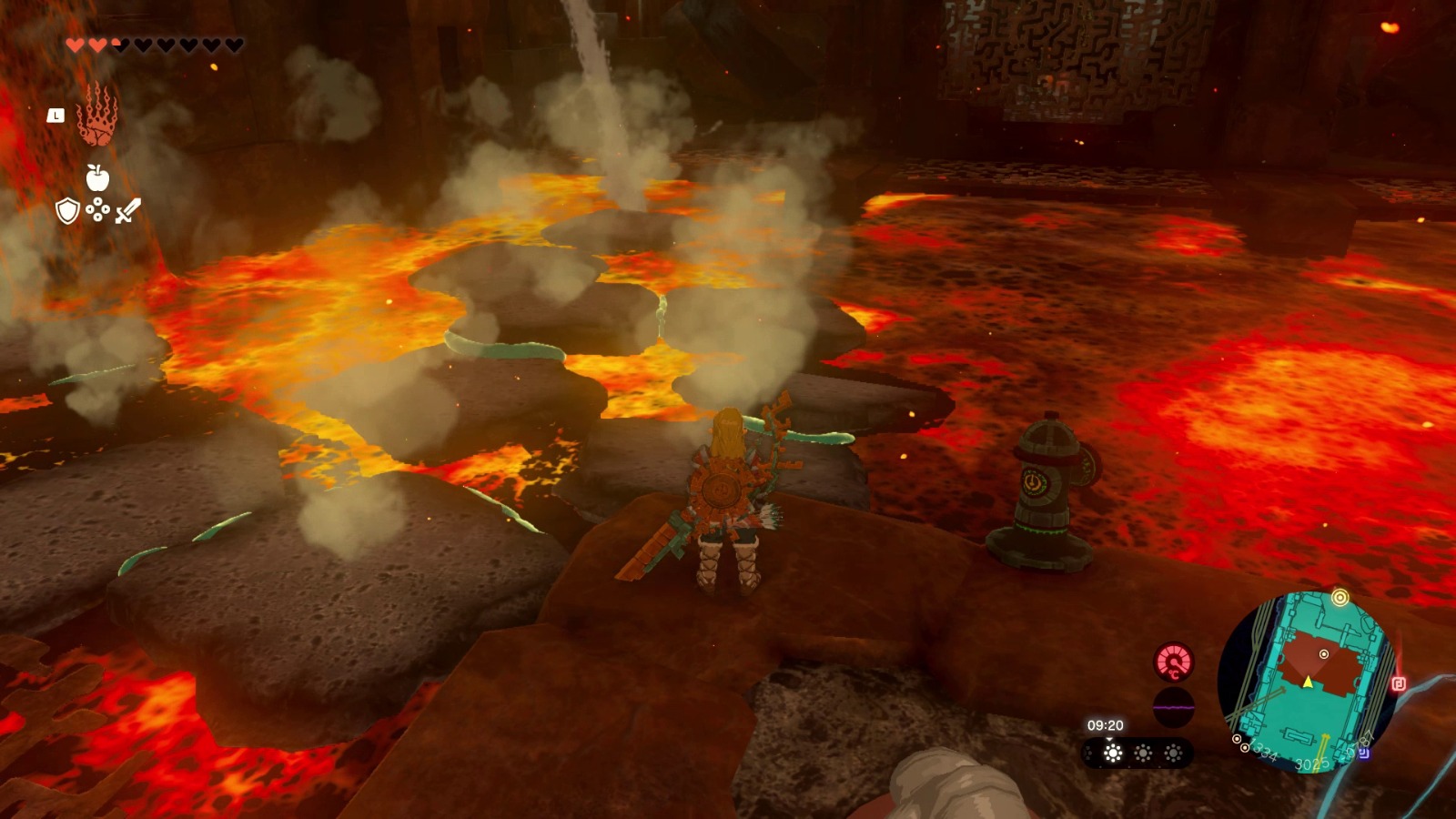 Tears of the Kingdom - Fire Temple Walkthrough - The Legend of Zelda ...