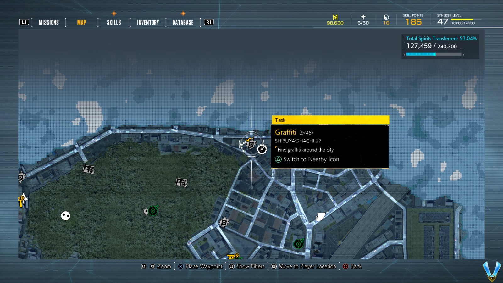 Ghostwire: Tokyo - All Shibuya♡Hachi Graffiti Locations Guide - Neoseeker