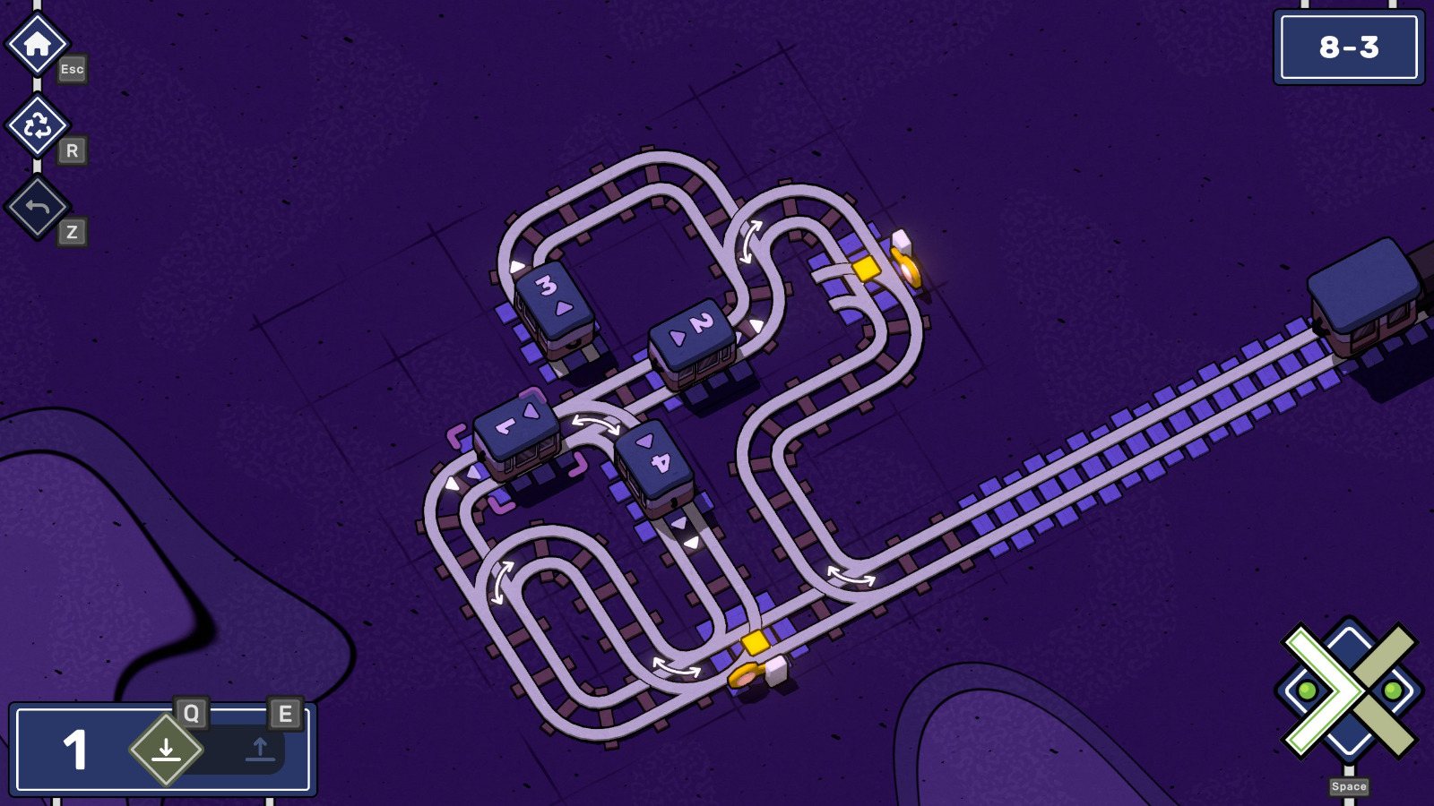 World 8 Puzzle Solutions - Railbound Walkthrough - Neoseeker