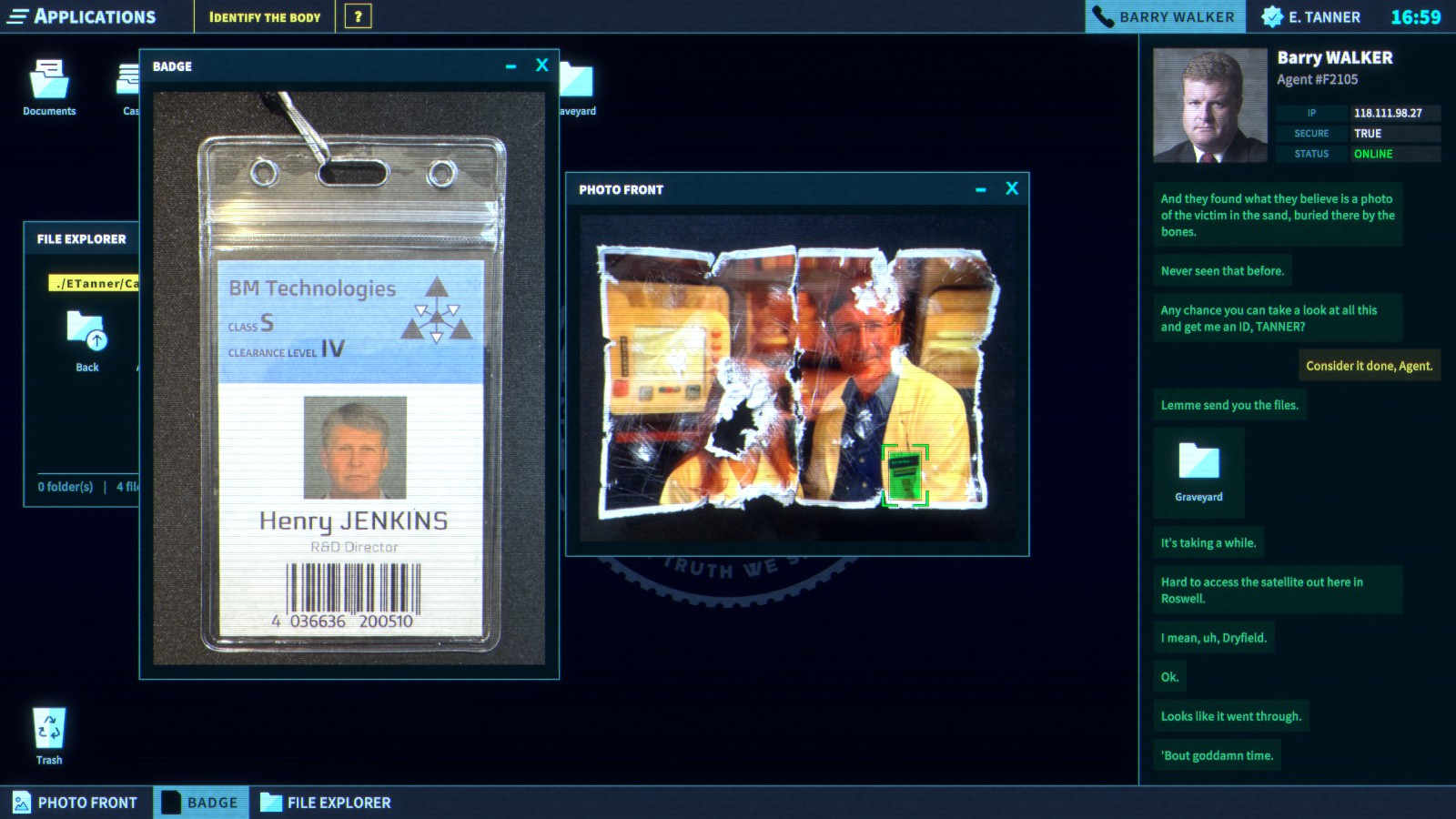 The Operator - Day Two walkthrough - Neoseeker
