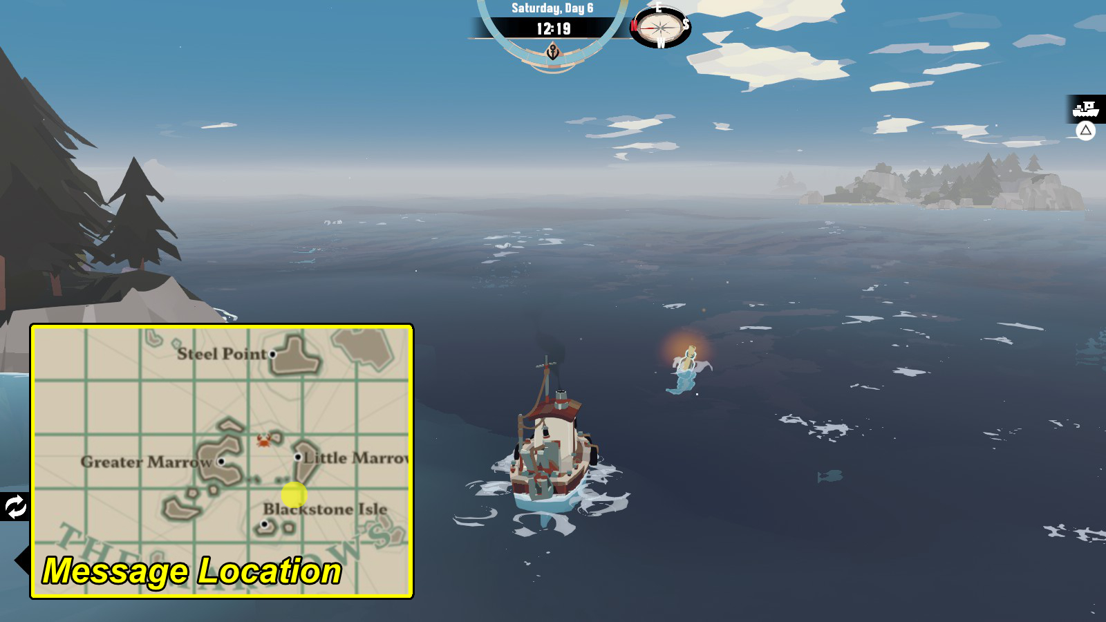 DREDGE - Messages Location Guide - Neoseeker